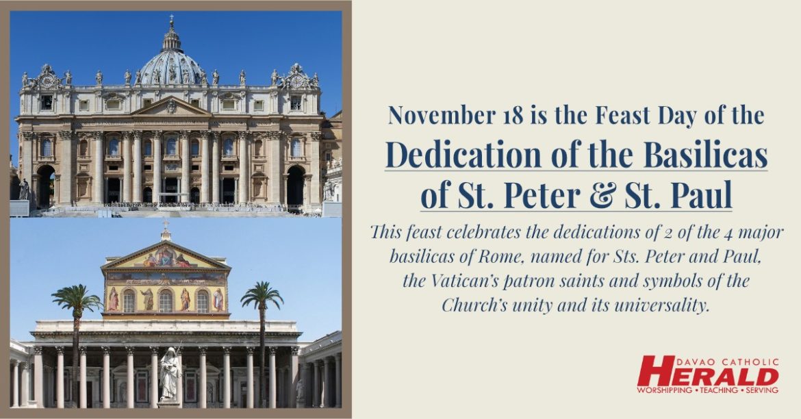 Collect Prayer on the Feast Day of the Dedication of the Basilicas of ...